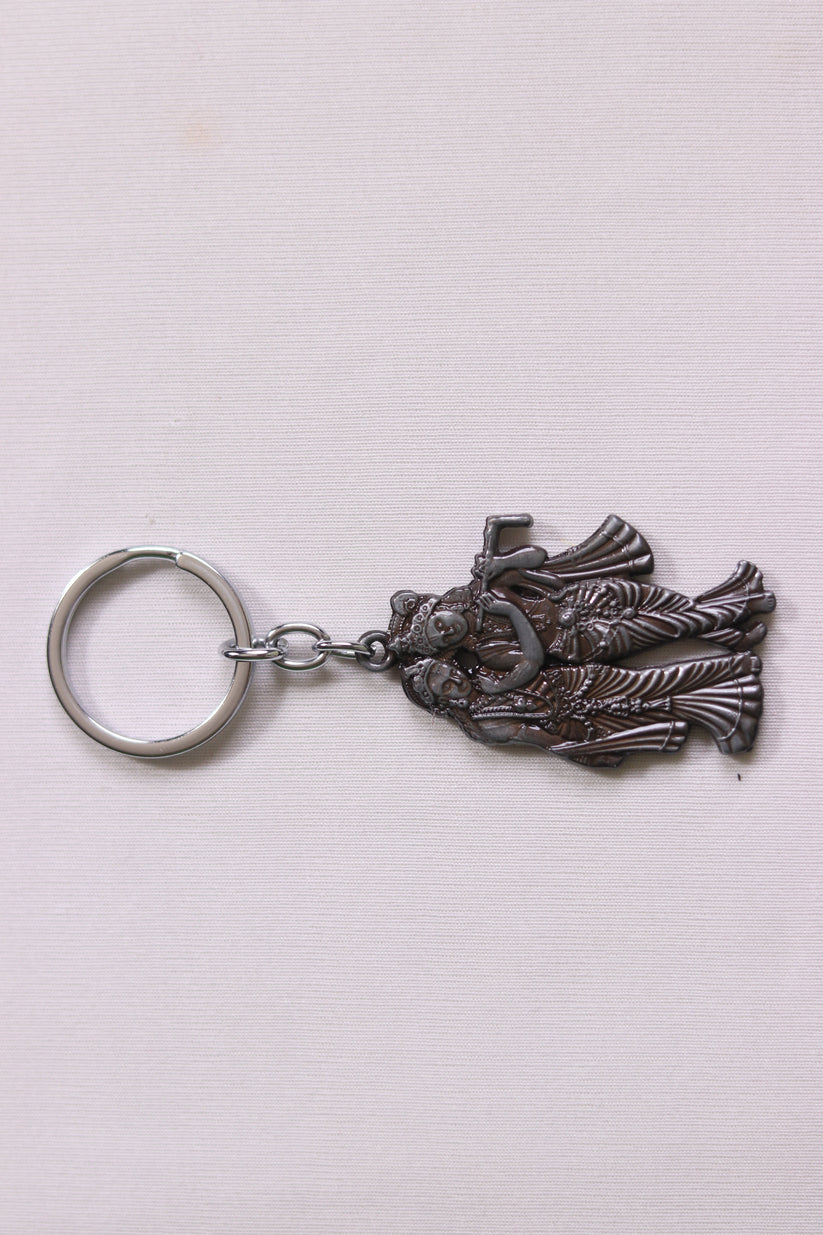 Radha krishna keychain – Brajmela